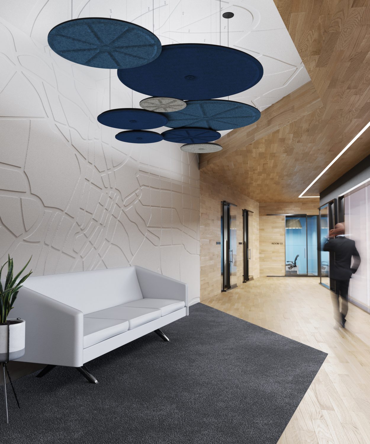 Waffle Acoustic Discs